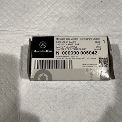 Mercedes Benz OEM N 000000 005042 Xenon Headlamp Bulb New . Gas ...