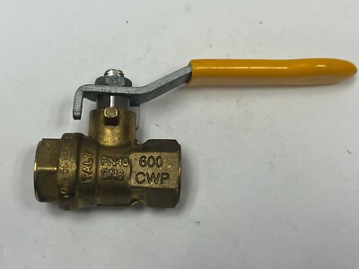 (1) NEW 1/4" Forged Brass Ball Valve PN40 DN8 600 CWP | eBay UK