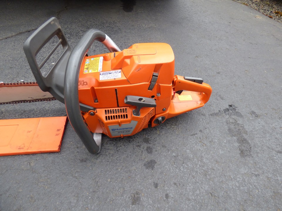 Husqvarna 372XP chainsaw w/32" bar & chain | eBay