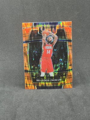 Brandon Ingram 2021-22 Panini Select Orange Flash Prizm Card #99 ...