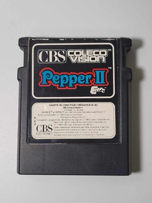 Jeu CBS ColecoVision Pepper II cartouche seule | eBay UK