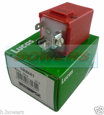 GENUINE LUCAS SRB601 33420 24 VOLT 33RA 40 AMP 4 PIN SPLIT CHARGE RELAY ...