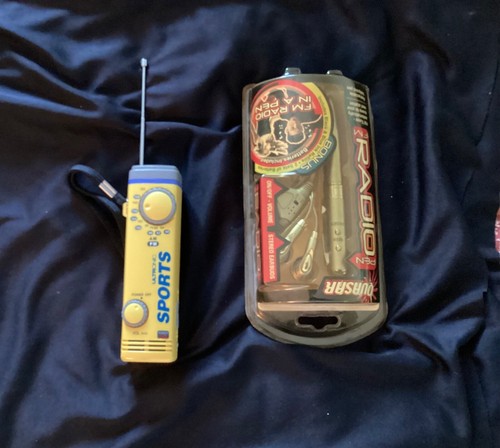 Vintage Quasar Pen Radio and Ultronic Sports Radio - Collectible Works ...