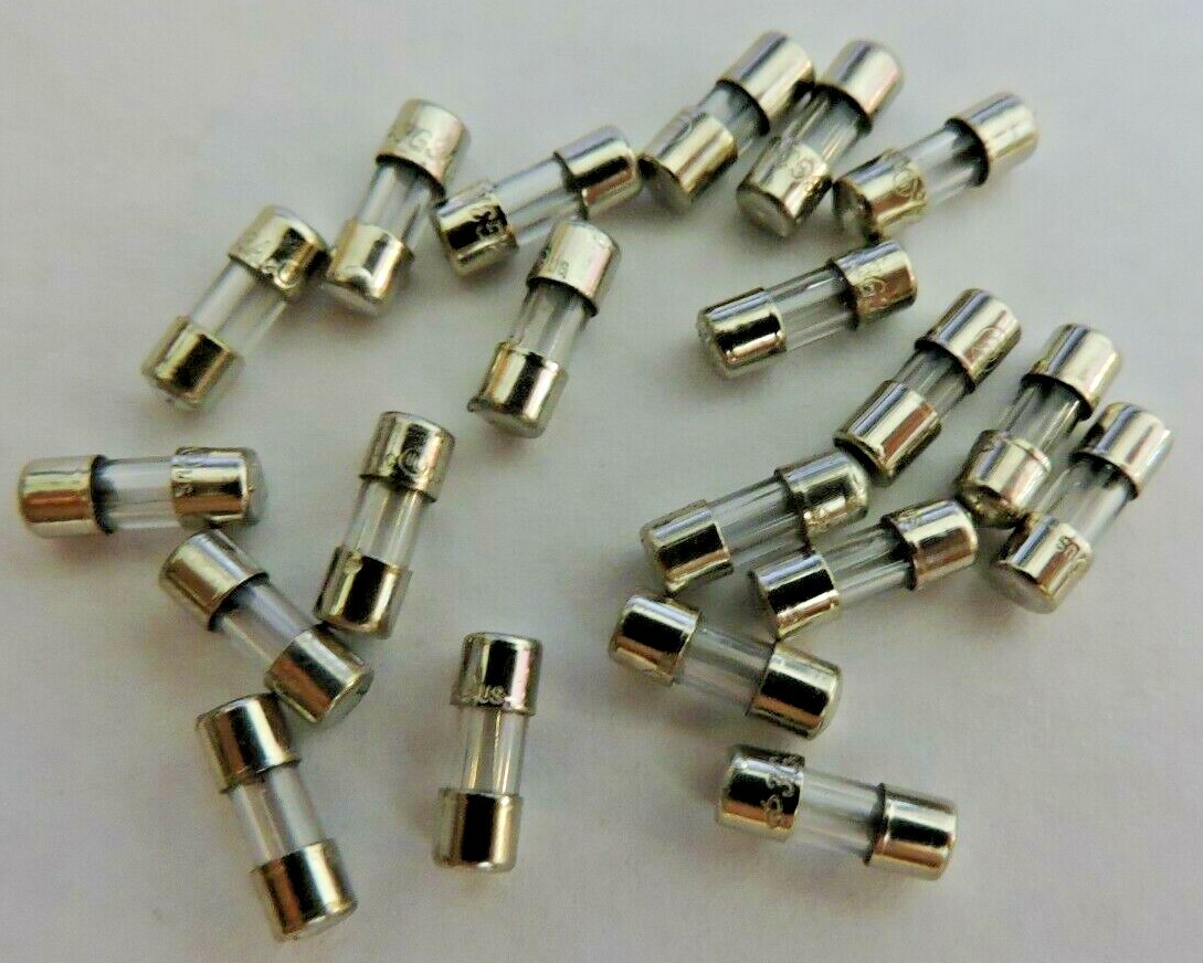 20 x Mini Replacement Fuses Christmas String Lights, 125 Volt / 3 AMP ...