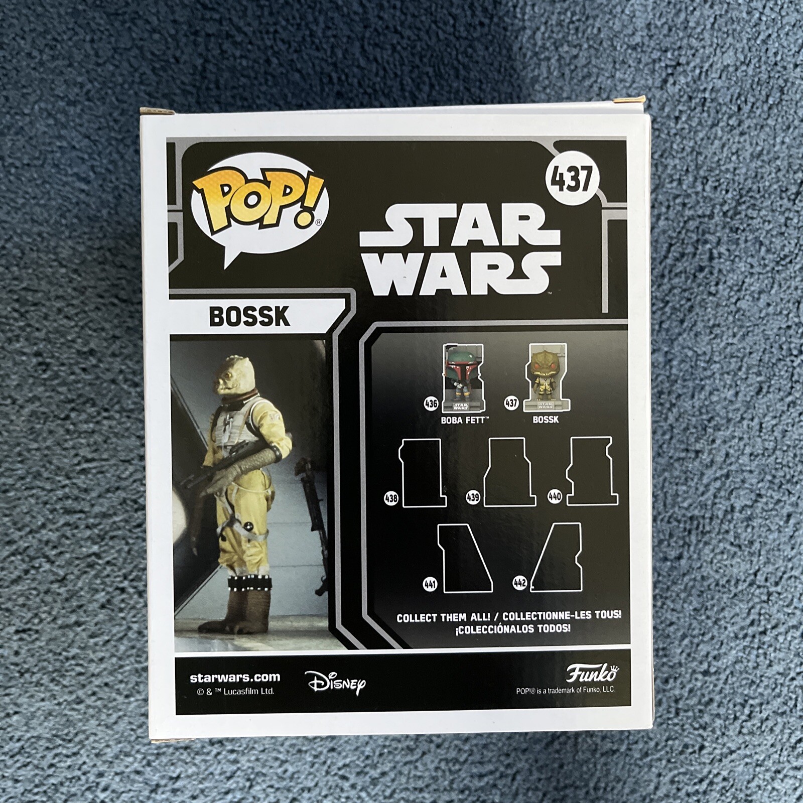 Star Wars Funko POP DELUXE 437 BOSSK GAMESTOP EXCLUSIVE Bounty Hunter ...