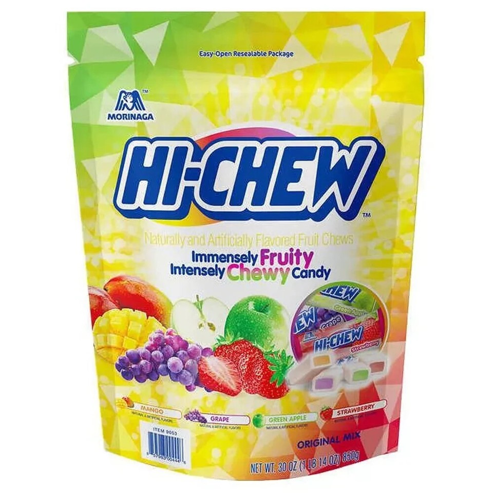 4 PACK - Hi-Chew Fruit Chews Variety Pack Morinaga, 30 oz. Hi Chew ...