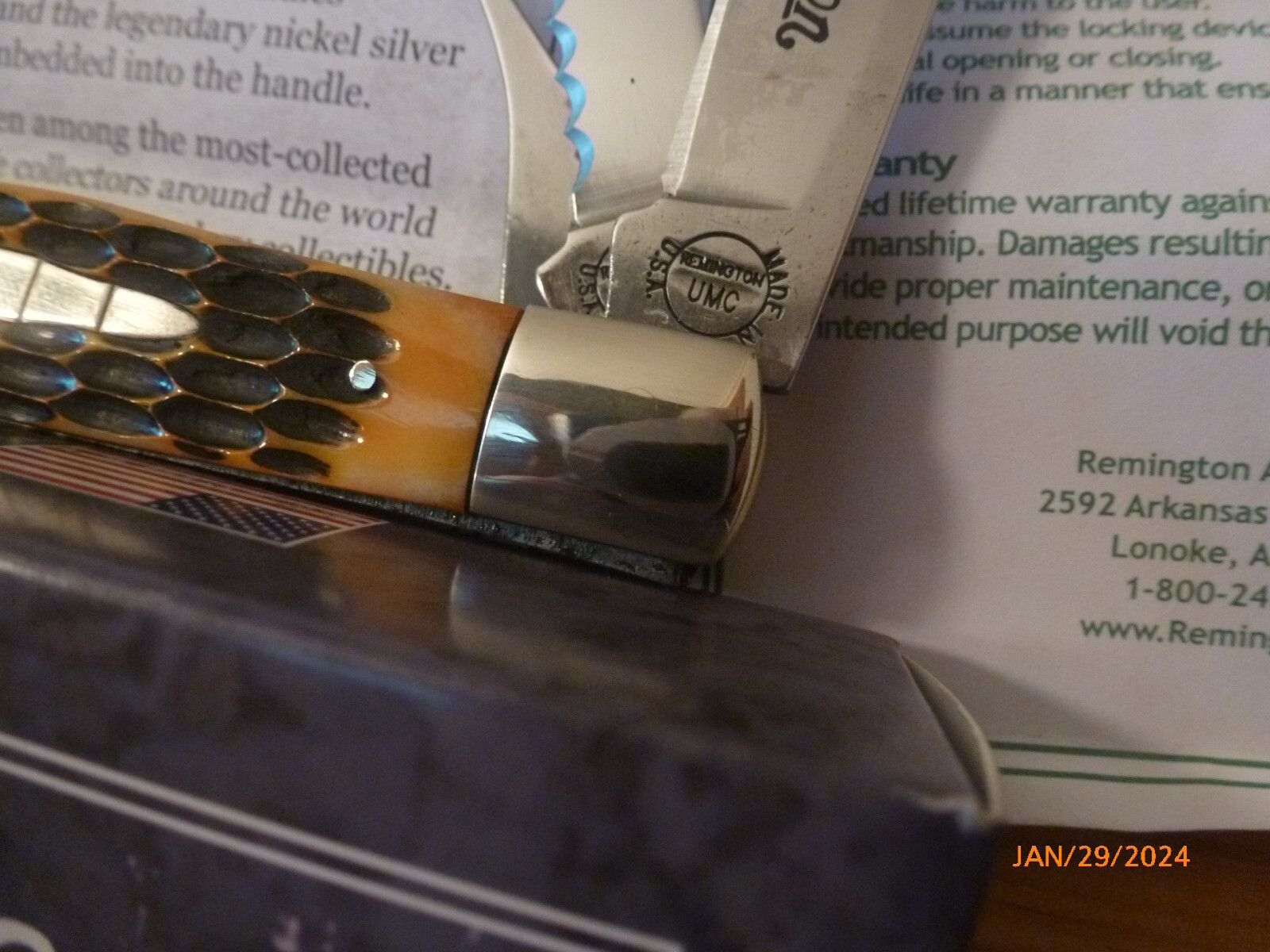 Remington Accessories Bullet Rem R15696 2024 Remington Bullet Knife ...