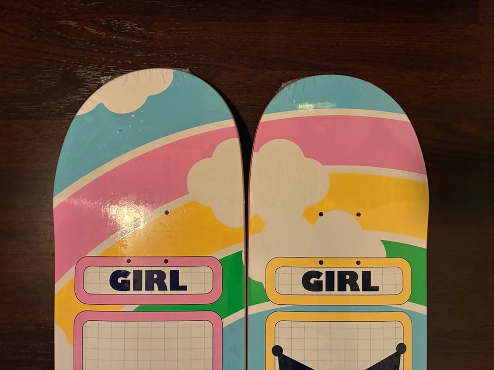 2 Girl Hello Kitty + Kuromi Blind Bag Skateboard Decks Mike Carroll ...
