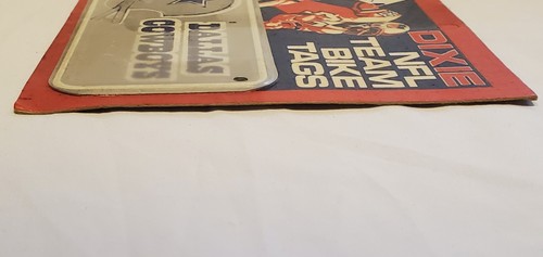 1970s Dallas Cowboys | Dixie NFL Team Mini Bike Tag Plate | eBay