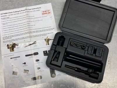 Chain Cutter & Press Fit Rivet Tool by RK Excel UTC4060 -Chain Type 40 ...