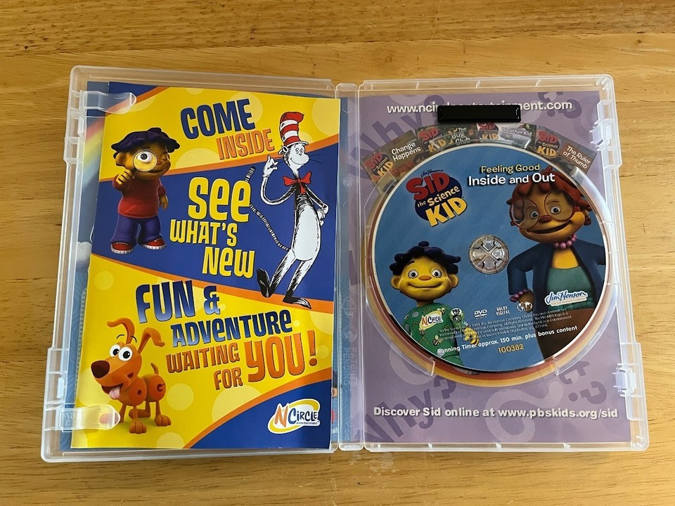 Sid the Science Kid - Feeling Good Inside and Out DVD, 2009 | eBay