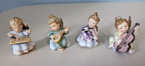 Goebel Berta Hummel 1996 Lot Of 4 Miniature Angels Playing Musical ...