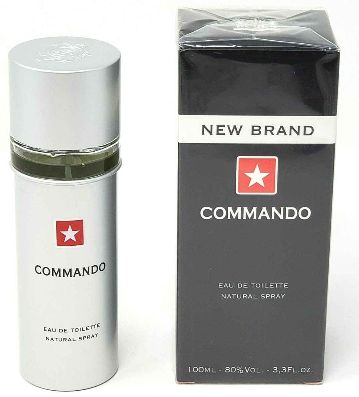 Commando Cologne by New Brand, 3.3 oz / 100ml EDT Spray for Men New In ...
