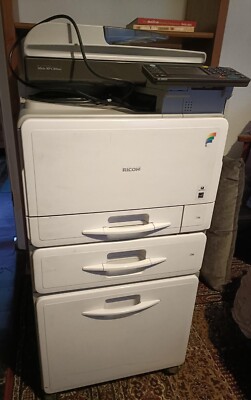 RICOH Aficio MP C305SPF A4 Colour Laser Printer professional + 2nd tray ...