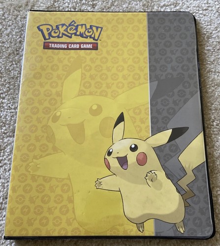 Ultra Pro Pikachu 9-Pocket Portfolio for Pokemon Trading Card Game ...
