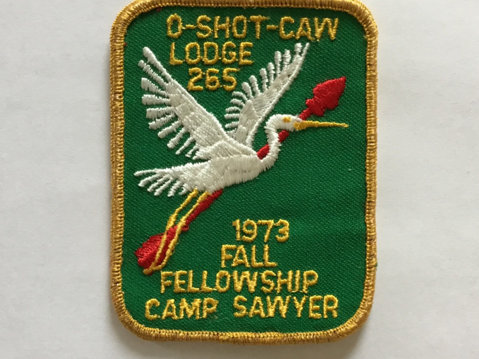 1973 O Shot Caw Lodge 265 Fall Fellowship | eBay