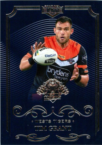 2017 WESTS TIGERS NRL Card TIM GRANT | eBay