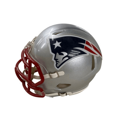 Riddell New England Patriots Revolution NFL Speed Mini Football Helmet ...