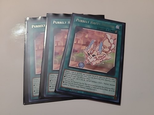 YuGiOh - Purrely Happy Memory x3 *AMDE - Rare* | eBay