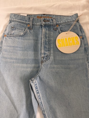 NWT MOTHER Snacks The Tippy Top Sweet Tooth Ankle Lots of Nibbles Jeans ...