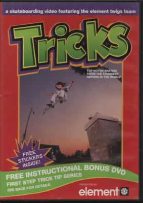 ELEMENT TRICKS DVD RARE 2004 SKATEBOARDING THRASHER NYJAH SKATE | eBay