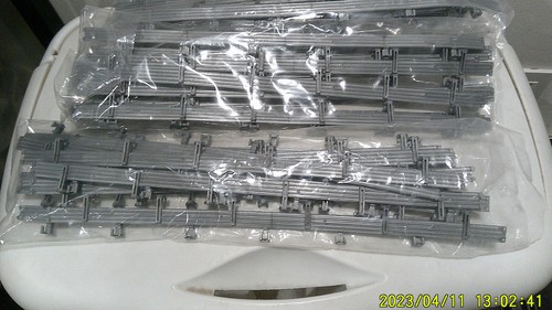 50 PIECES AFX RACING HO SCALE SLOT CAR ARMCO BARRIERS FITS H.O. SCALE ...