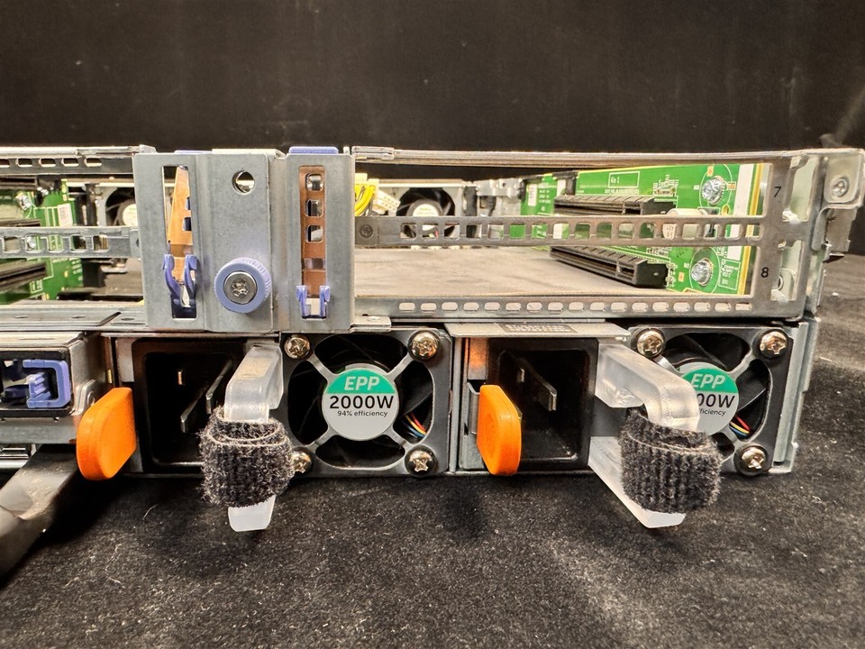 DELL POWEREDGE R740 GPU CHASSIS 2x HS 2x 2000W POWER SUPPORT TO 3 GPU ...