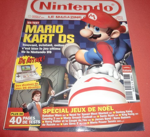 Nintendo Le Magazine Officiel [n°40 Déc 05] Super Mario Kart DS Power ...
