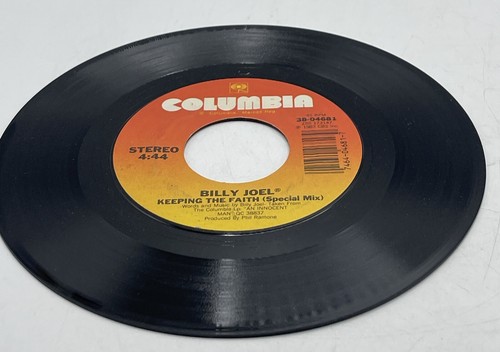 45 RPM - BILLY JOEL - KEEPING THE FAITH 04681 | eBay