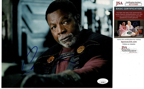CARL WEATHERS (1948-2024) SIGNED 8X10 PHOTO #2 "THE MANDALORIAN, ROCKY ...