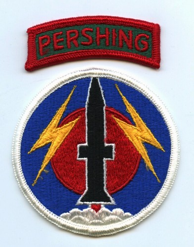 56th Field Artillery Brigade Patch and Pershing Tab US Army Surplus ...