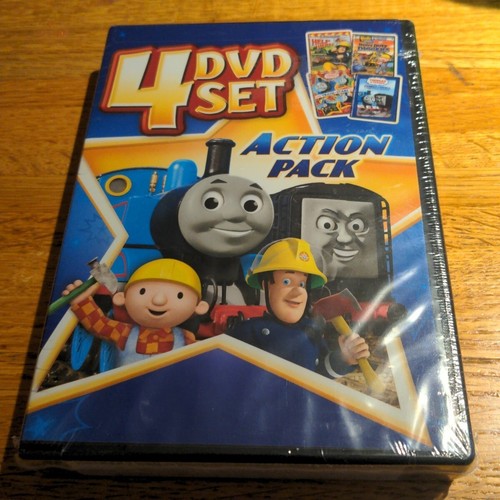 THOMAS & FRIENDS Hit Favorites: Action Pack (DVD 2011 4-Disc Set) NEW ...