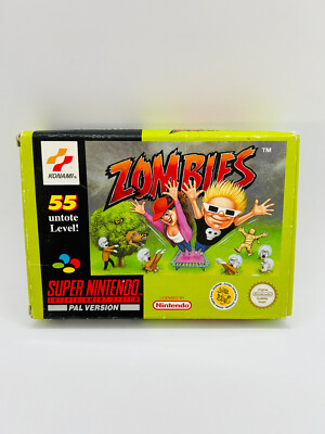 Zombies Ate My Neighbors Super Nintendo SNES CIB WITH BOX | eBay
