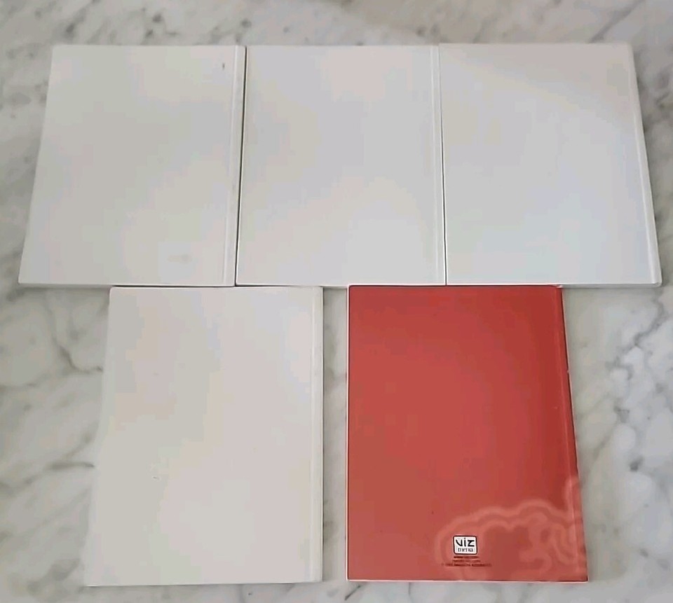 STORYBOARD BOOKLET ONLY Shonen Jump NARUTO#1-4 & #6 Uncut Box Set ...