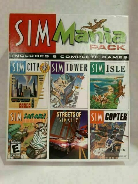 SimMania Pack (PC, 2000) for sale online | eBay