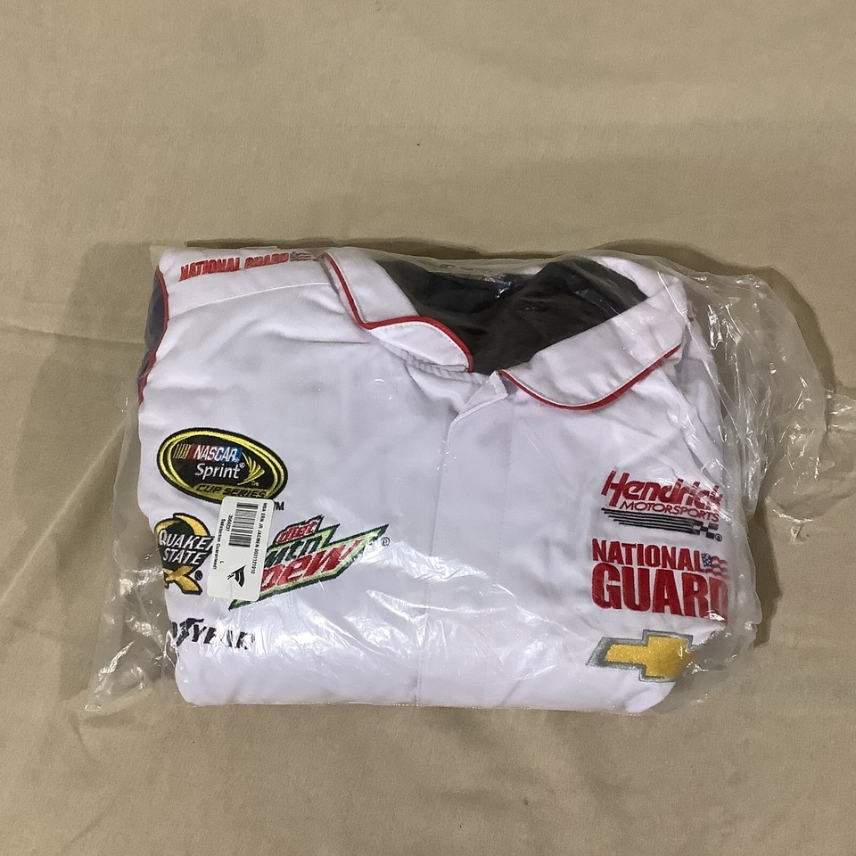NASCAR Dale Earnhardt Jr Chase Authentics National Guard Jacket Lined ...