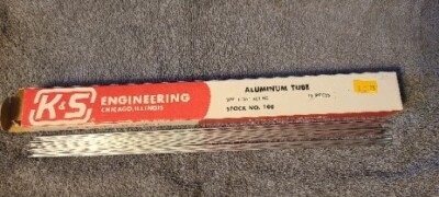K & S ENGINEERING 100 ALUMINUM TUBE 1/16 X 12IN 14 pc. New | eBay
