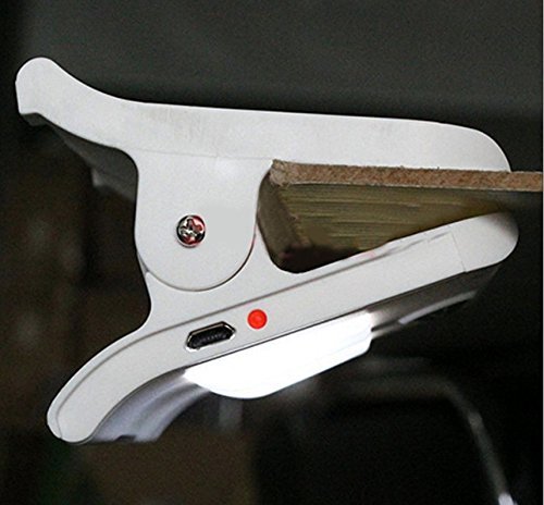 Solar Portable LED Clip-on Light Rechargeable USB Lantern Outdoor Camp ...