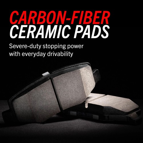 Power Stop K4017 Front/Rear Z23 Evolution 1-Click Brake Kit for Caliber ...