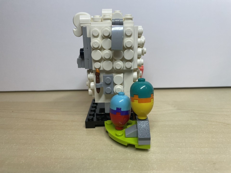 Lego 40380 Easter Sheep BrickHeadz 100% Complete with Manual and Box | eBay