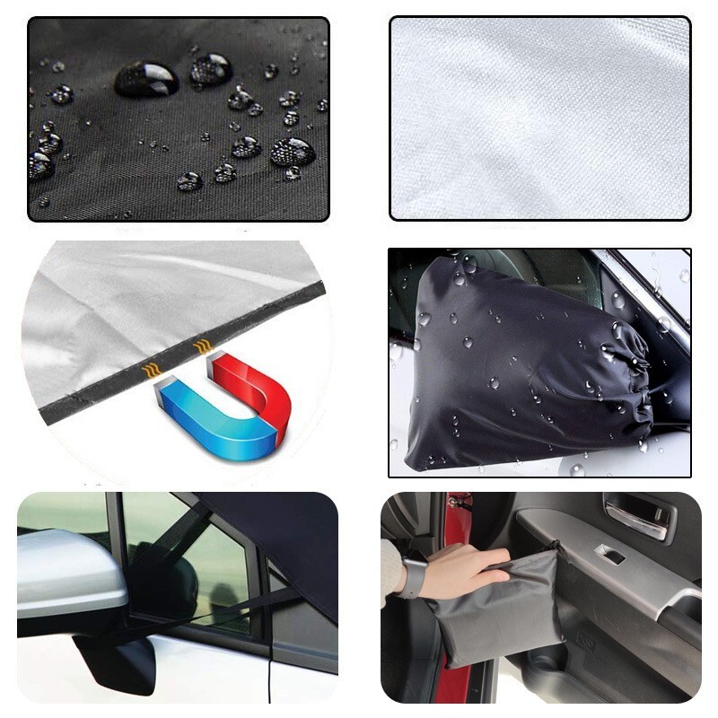 Car Cover Snow Protection Outdoor Sun Covers Sunshade Full Universal ...