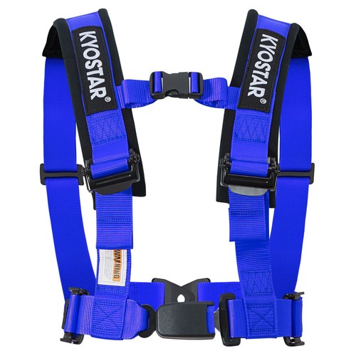 4 Point Racing Nylon Safety Harness Shoulder Pads 2'' Adjustable Seat ...