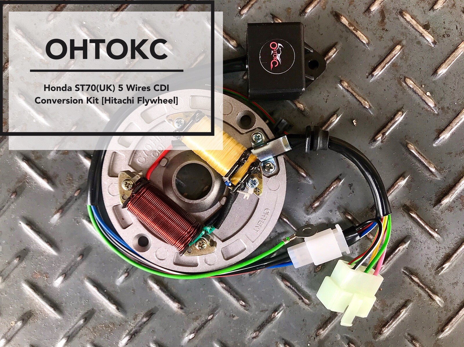 Honda ST70 (UK) 5 Wires CDI Conversion Kit Electronic Ignition ...