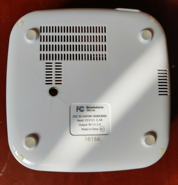 Brookstone 996166 DLP Wireless Mobile Mini Projector Pro100 Lumens for ...