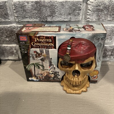 Mega Bloks #1026 Disney Pirates Of The Caribbean Dead Man's Chest Isla ...