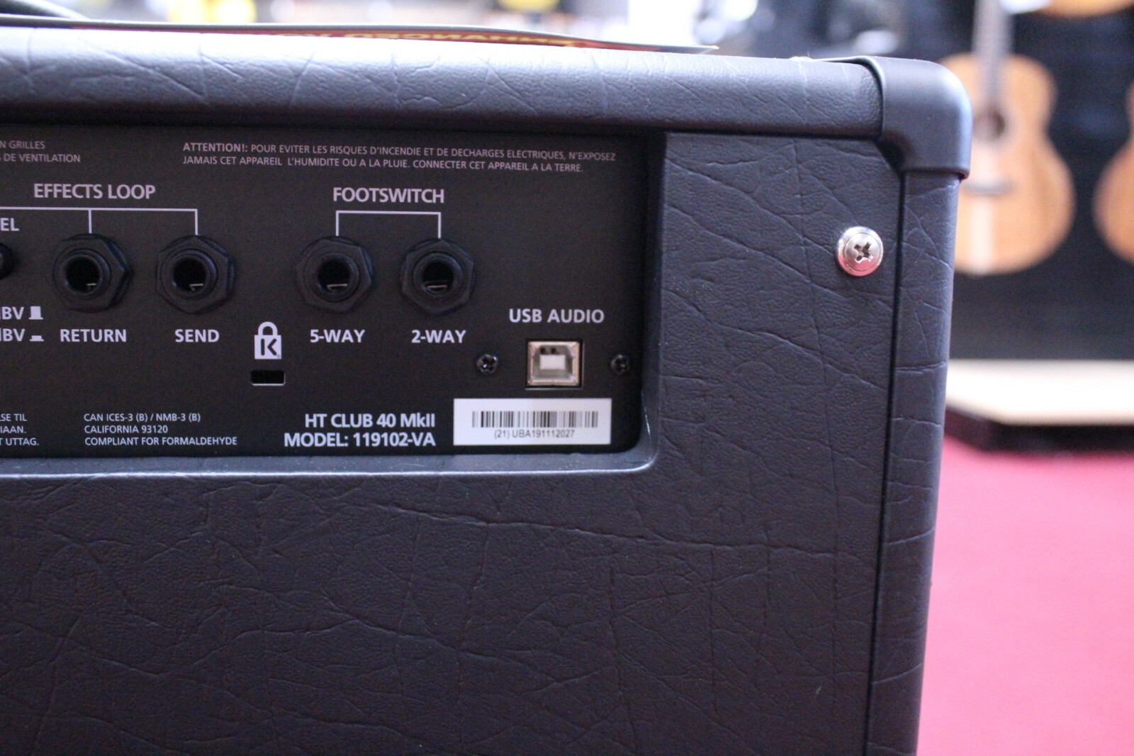 Blackstar HT Club 40 MkII 40W Guitar Amplifier - Black & Blue for sale ...