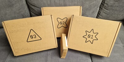 MSCHF Keyboxkey Box 01 | Box 02 | Box 03 and Key 01 UNOPENED ...