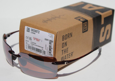 COSTA DEL MAR Cayan POLARIZED Sunglasses Tortoise/Silver Mirror 580P ...