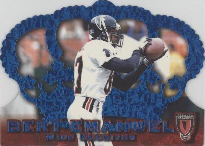 1996 Pacific Crown Royale - Bert Emanuel #CR-32 Blue for sale online | eBay