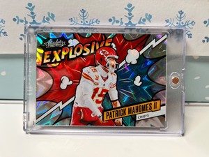 Patrick Mahomes II 2024 Absolute #EX-PMS Explosive Price Guide - Sports ...